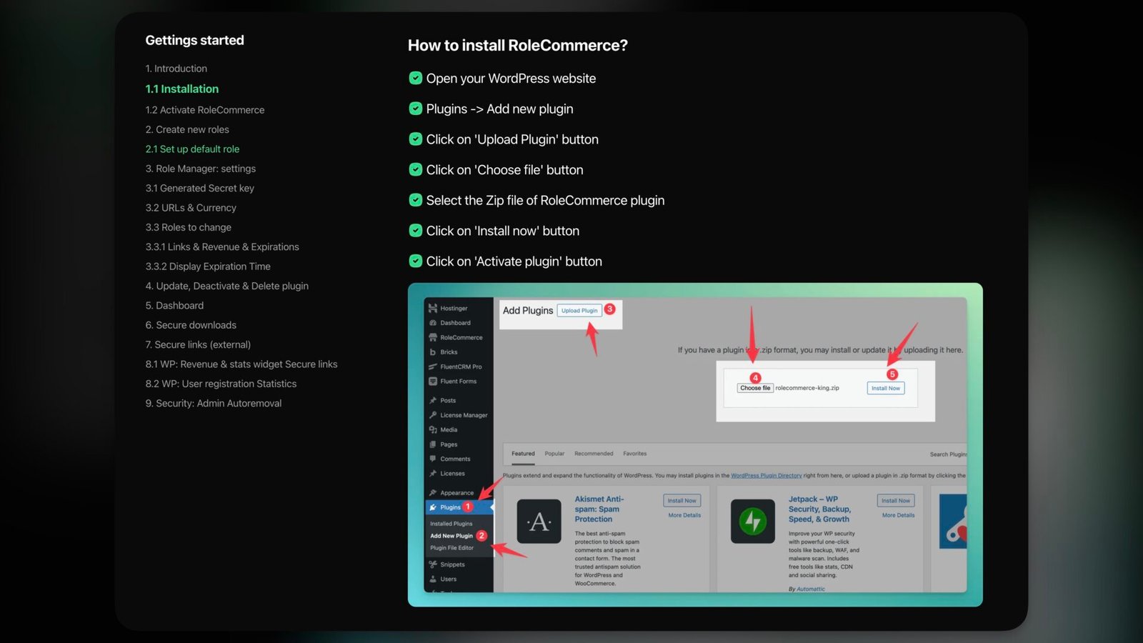 Documentation with native Bricks | BricksBee